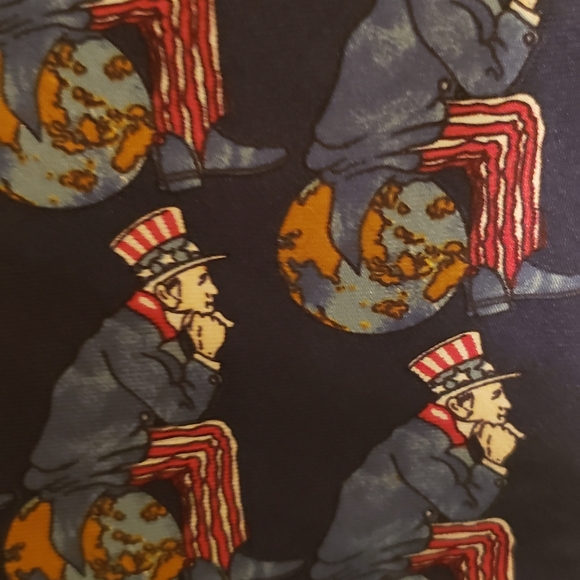 Don Loper | Accessories | Vintage Don Loper Patriotic Silk Necktieuncle ...